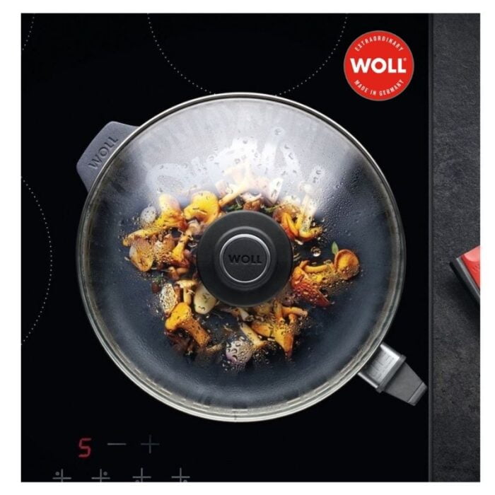 WOLL Diamond Lite Induction Detachable Handle Saute Pan with Lid 24cm ...