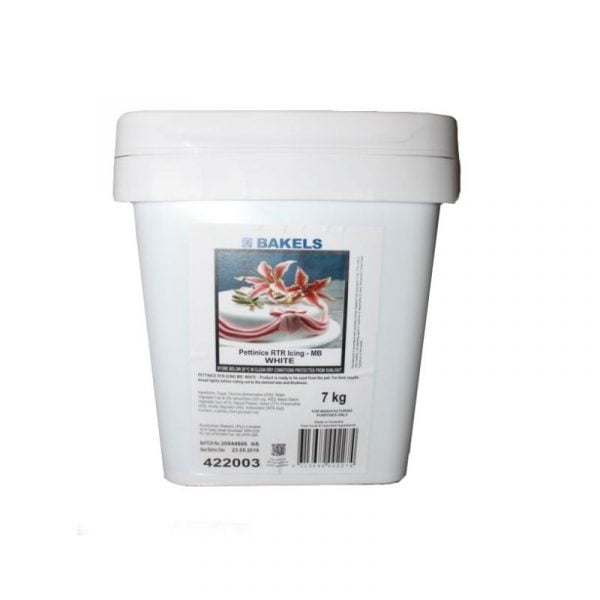 Bakels RTR Fondant Icing 7kg White - Epicure Homewares