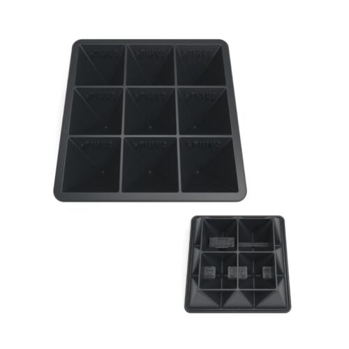 Drinks Plinks Silicone Shaped Ice Tray Mould Pyramids - Epicure Homewares