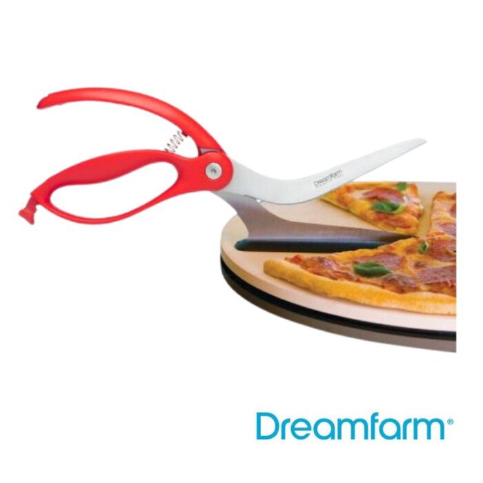 Dreamfarm Scizza Pizza Scissors Cutter Red - Epicure Homewares