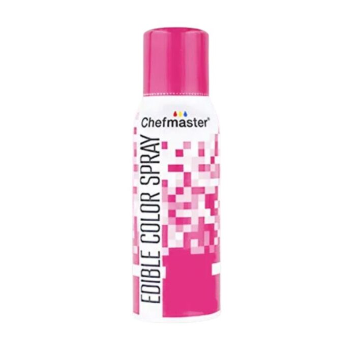 Chefmaster Edible Colour Spray Paint 42g Pink - Epicure Homewares