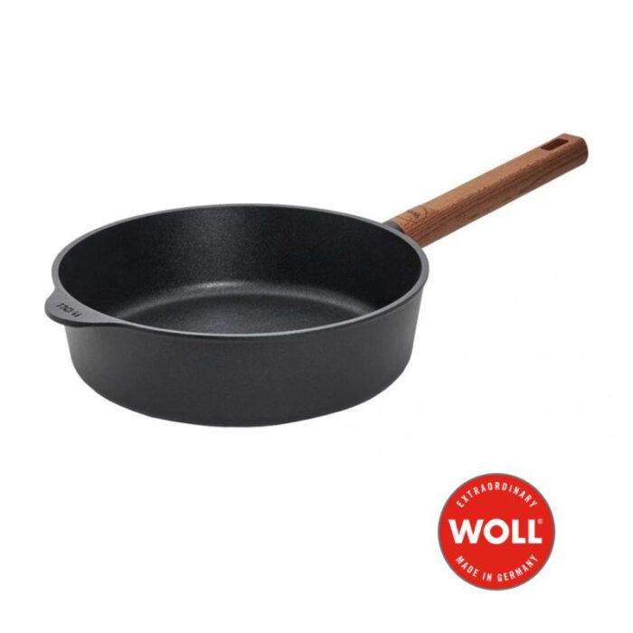WOLL Cookware Eco Logic Wooden Handle Saute Pan 28cm 3.5L WAS $429.95 ...